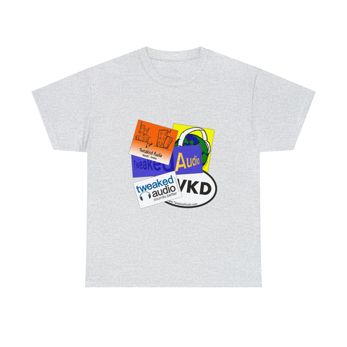 STICKERS! Design Unisex Heavy Cotton Tee